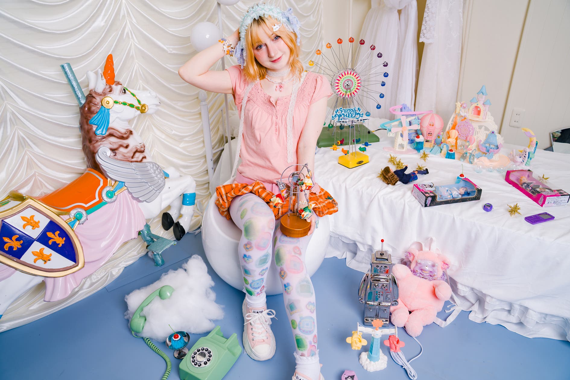 平成/SF/ブラウン管/遊園地/スペースエイジ/白壁/商店街/コスプレ/MV/前撮り/かわいい/ペット可/商店街/蒲田駅徒歩2分の写真12