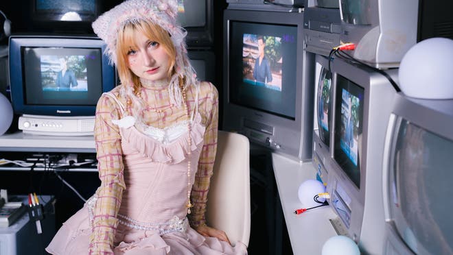 平成/SF/ブラウン管/遊園地/スペースエイジ/白壁/商店街/コスプレ/MV/前撮り/かわいい/ペット可/商店街/蒲田駅徒歩2分の写真17