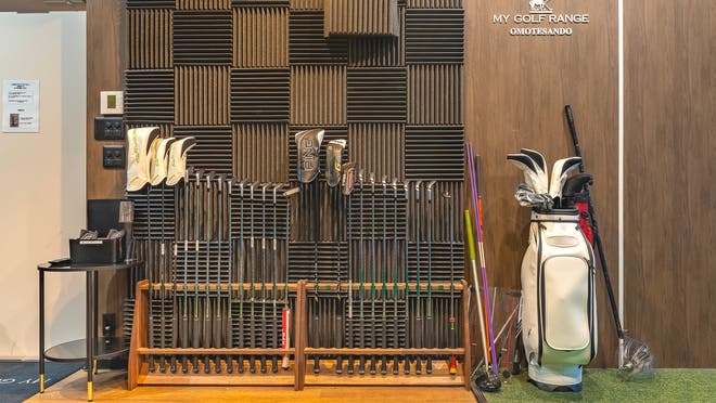 【完全個室】ラグジュアリーゴルフスタジオ⛳️ 表参道駅より徒歩4分🚶 冷蔵庫完備✨851_MY GOLF RANGE表参道の写真3