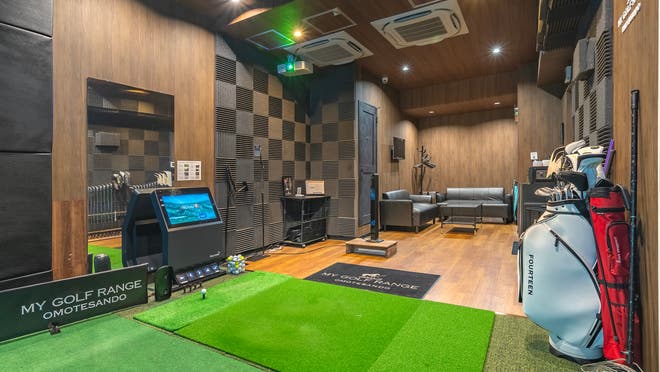 【完全個室】ラグジュアリーゴルフスタジオ⛳️ 表参道駅より徒歩4分🚶 冷蔵庫完備✨851_MY GOLF RANGE表参道の写真7