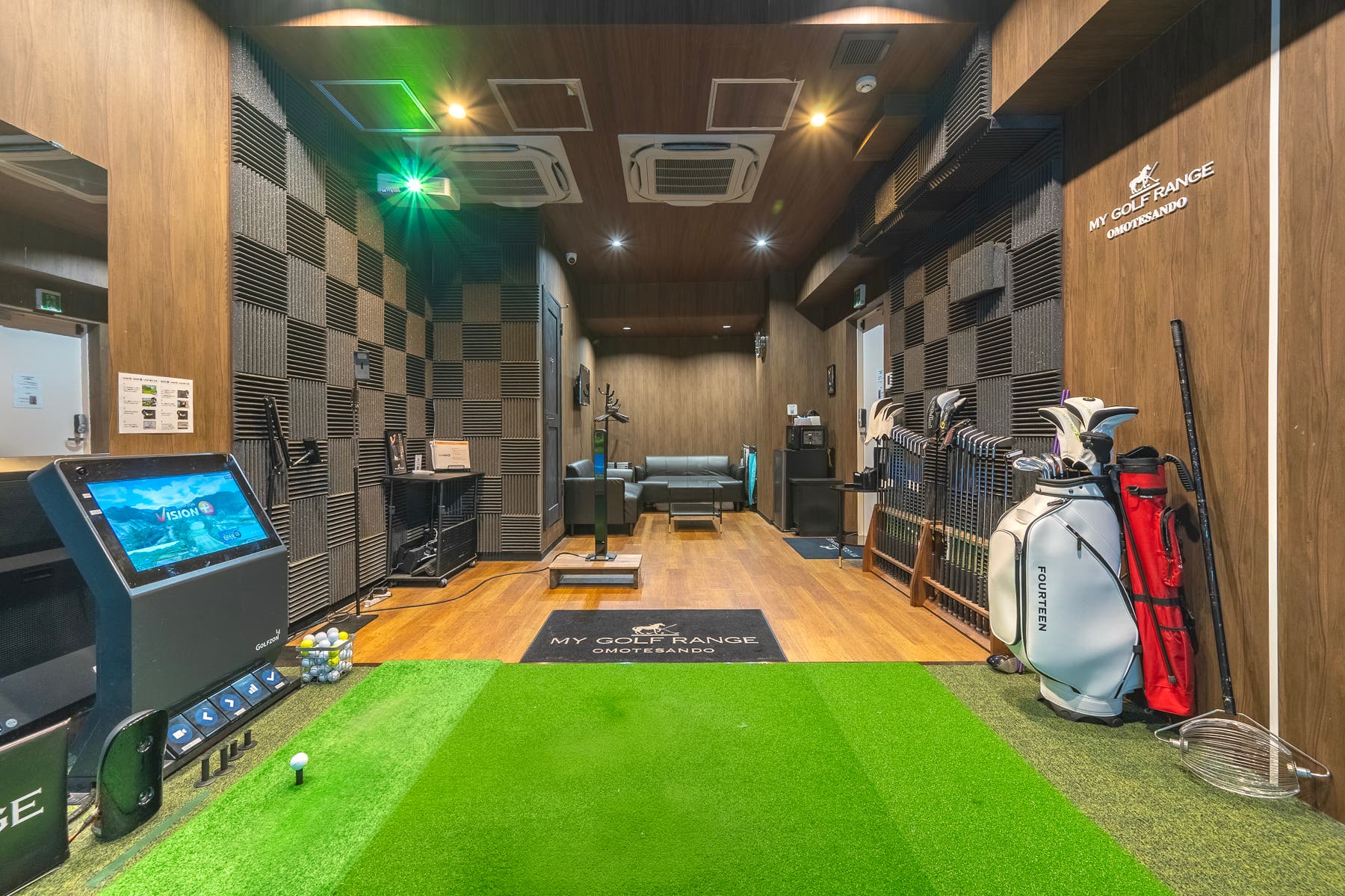 【完全個室】ラグジュアリーゴルフスタジオ⛳️  表参道駅より徒歩4分🚶 冷蔵庫完備✨851_MY GOLF RANGE表参道の写真12