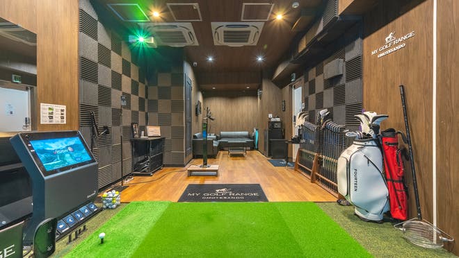 【完全個室】ラグジュアリーゴルフスタジオ⛳️ 表参道駅より徒歩4分🚶 冷蔵庫完備✨851_MY GOLF RANGE表参道の写真12