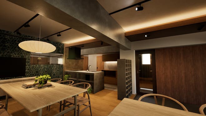 福岡・大濠公園駅徒歩3分 ヴィンテージビルをリノベーションしたラグジュアリー空間【リノベエステイト】の写真3