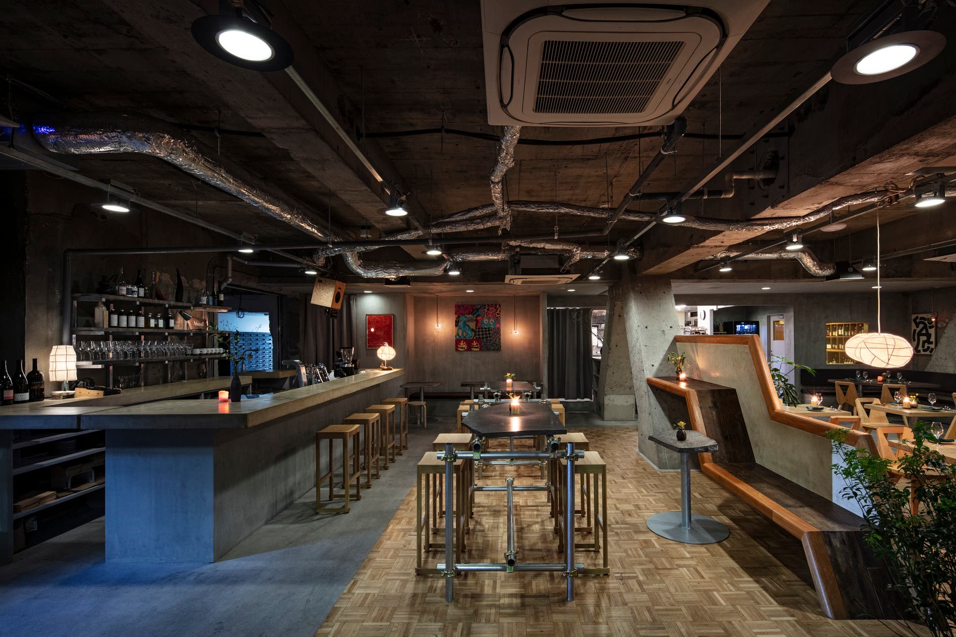 ・池尻大橋駅徒歩3分｜自然光と素材感のあるバー・カフェ・レストランスペースの写真14