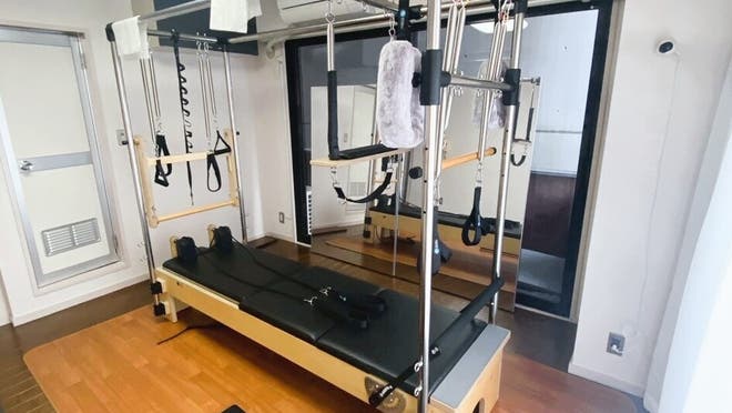 ピラティスマシン完備 中野駅徒歩1分 レッスン/自主練/個人利用 🌈マット/ボール/リング充実設備の写真2