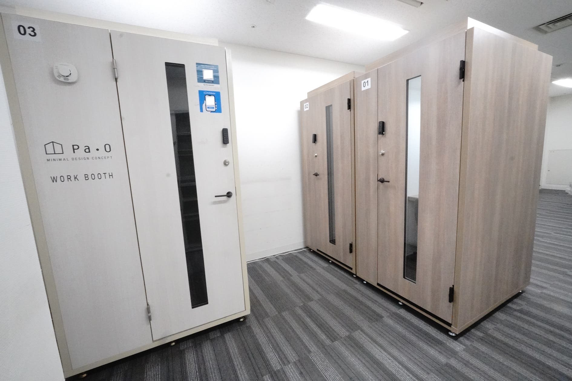 ＜SpemaBOX_渋谷神南一丁目No.2＞1人用個室🚪光回線Wi-Fi📶電源🔌モニター🖥️テレワーク/オンライン会議の写真5