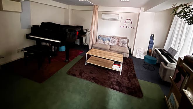 高輪ゲートウェイ ピアノ 撮影 お教室 配信 の写真2