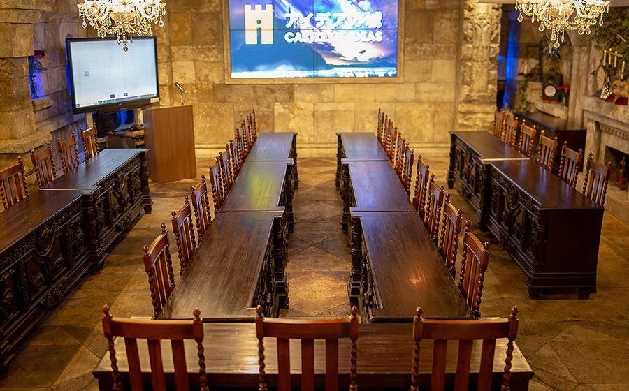 秋葉原1分｜準備現状回復不要｜120型モニタ・音響無料｜Wi-Fi｜セミナー・研修～懇親会まで可能｜最大50名【王宮の魔法学校】の写真25