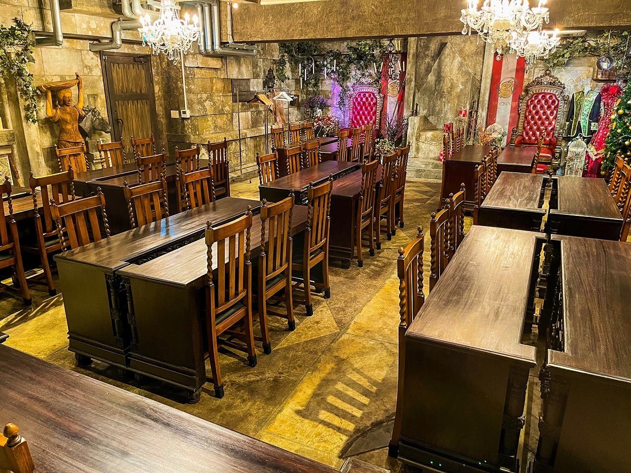 秋葉原1分｜準備現状回復不要｜120型モニタ・音響無料｜Wi-Fi｜セミナー・研修～懇親会まで可能｜最大50名【王宮の魔法学校】の写真27