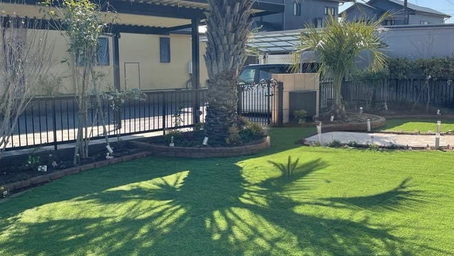 南国風ガーデン×和の坪庭|ペットOKの撮影空間の写真2