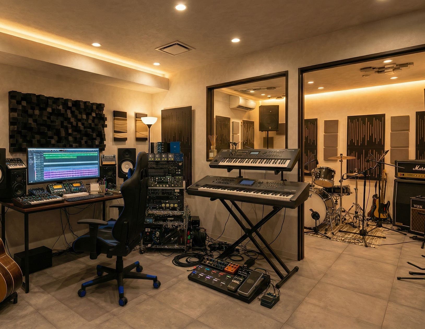 中野島から徒歩3分の音楽スタジオの写真1