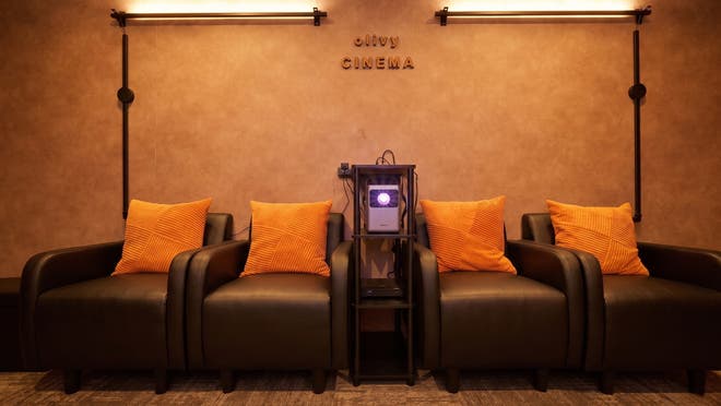 セレコレ🌳価格破壊💰最大12名🉐シアター✨プロジェクタ📽️映画🐈⬛デート💓ゲーム🎮女子会💗olivy横浜の写真3