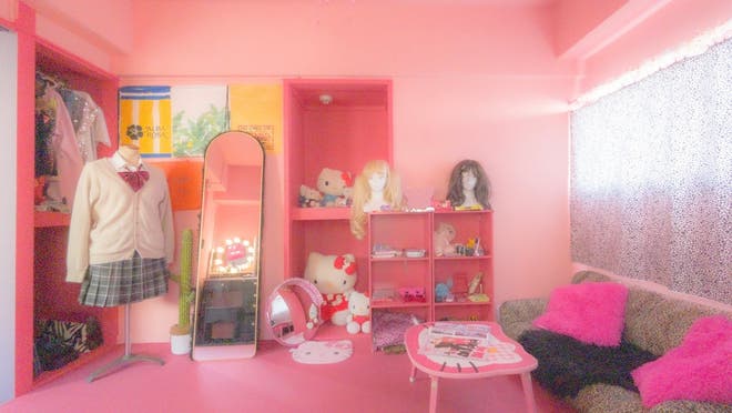 平成ギャル部屋 #ピンク#かわいい #Y2K #ペット可 #コスプレ #結婚前撮り #キッズ撮影の写真1