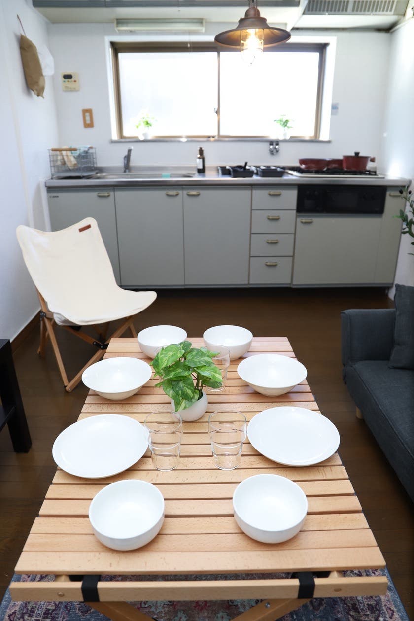 駅から徒歩2分で室内キャンプの写真8