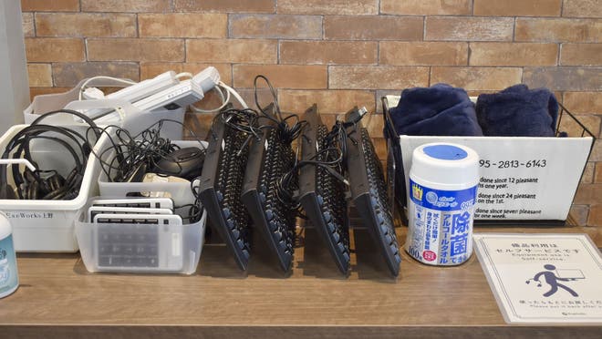 【¥561/1h】上野駅近・モニター付き鍵付き完全個室/テレワーク・Web会議向け(3009)の写真8