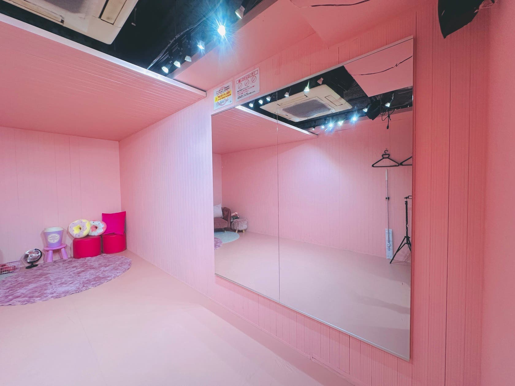 ベストホスト運営✨Tiktok撮影に最適なレンタルスペース・撮影スタジオ！フィットネス/動画撮影【2F】ベースカラー：ピンクの写真4