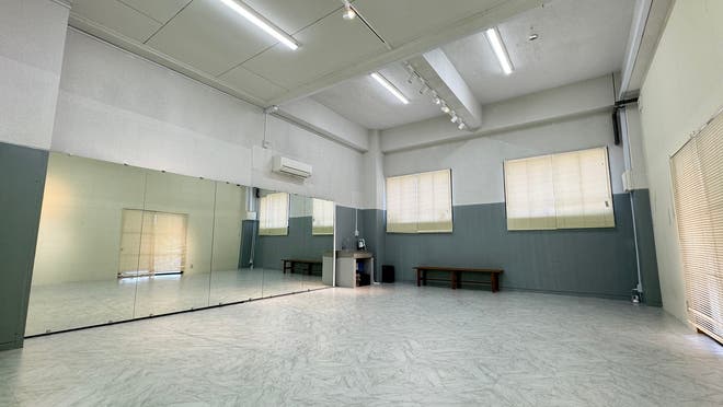 💃王子町ダンススタジオ💃【studio王子町】🎯ゆめタウン福山徒歩5分🎯無料🅿10人収容/天井高い/楽器相談🎵の写真1