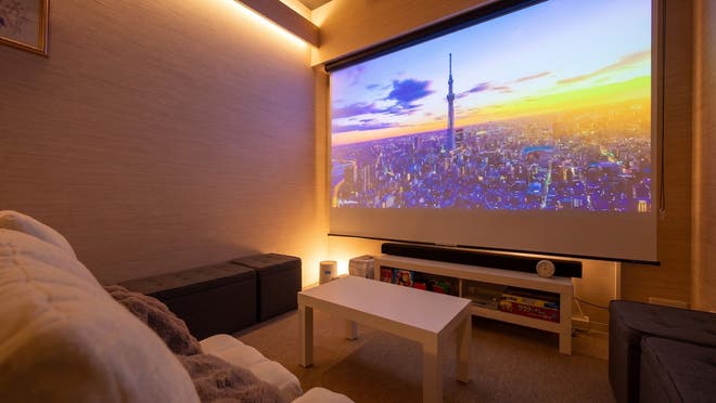 セレコレ🌳価格破壊💰最大12名🉐シアター✨プロジェクタ📽️映画🐈⬛デート💓ゲーム🎮女子会💗bonny五反田の写真5