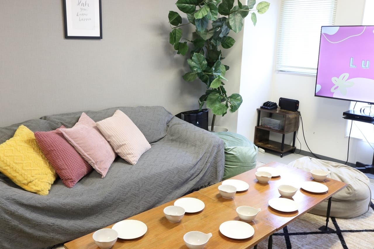 📺55型4Kテレビ+Blu-rayプレーヤー  🚶渋谷駅徒歩3分🚶女子会/ママ友会/撮影/の写真5