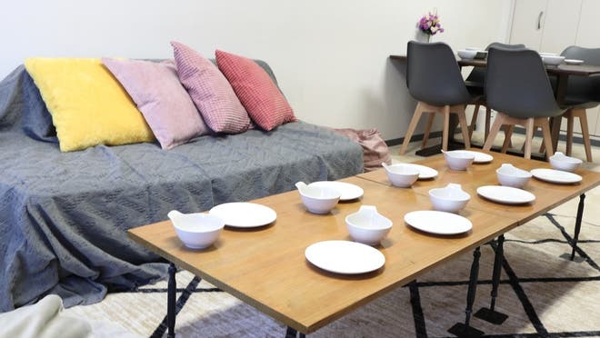 📺55型4Kテレビ+Blu-rayプレーヤー 🚶渋谷駅徒歩3分🚶女子会/ママ友会/撮影/の写真4