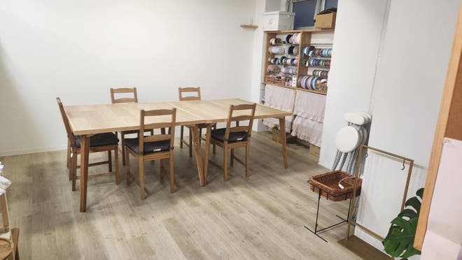 【芦屋駅4分】3路線の好アクセス|木目調の温かいハンドメイドショップ内アトリエ|講座・撮影・ポップアップにの写真3