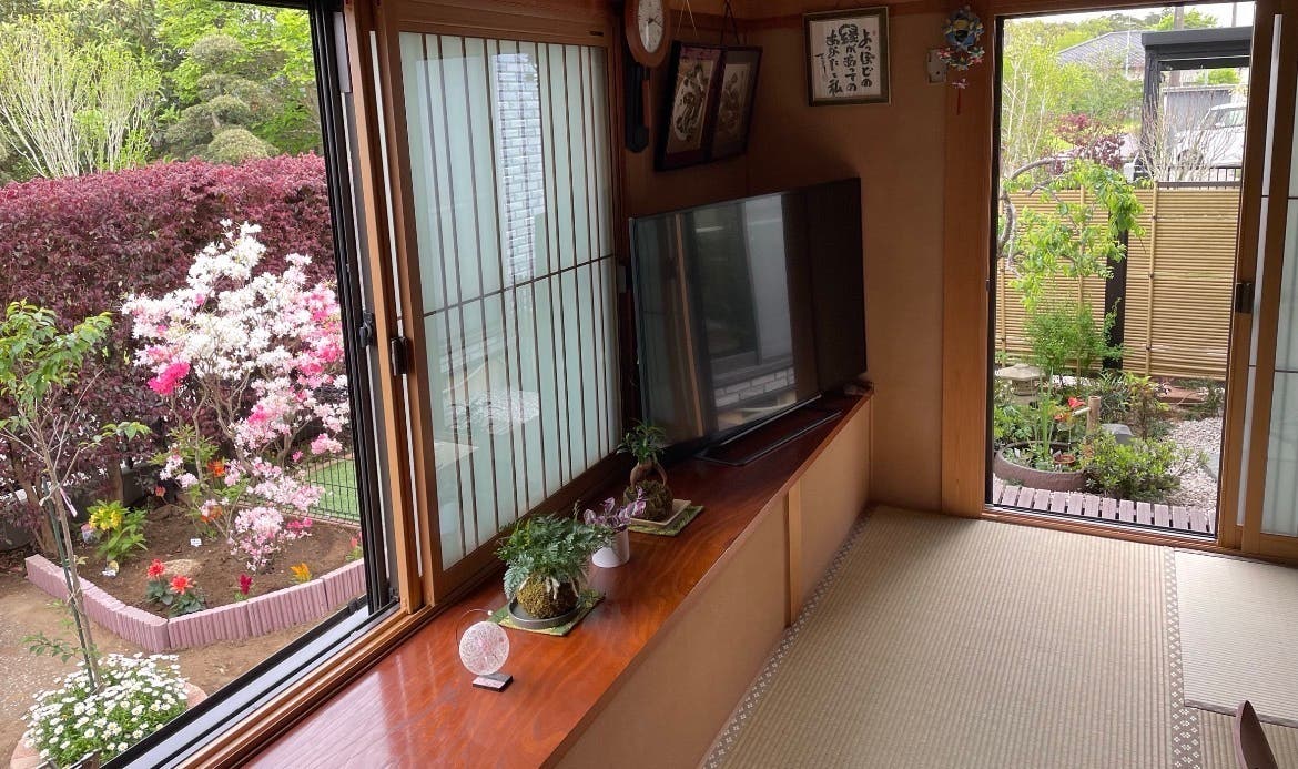 南国風ガーデン×和の坪庭｜ペットOKの撮影空間の写真17