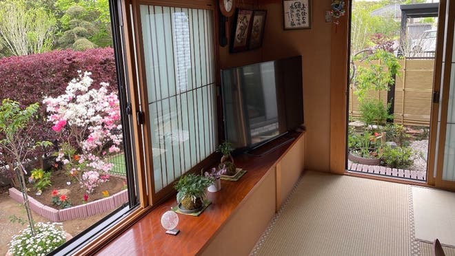 南国風ガーデン×和の坪庭|ペットOKの撮影空間の写真17