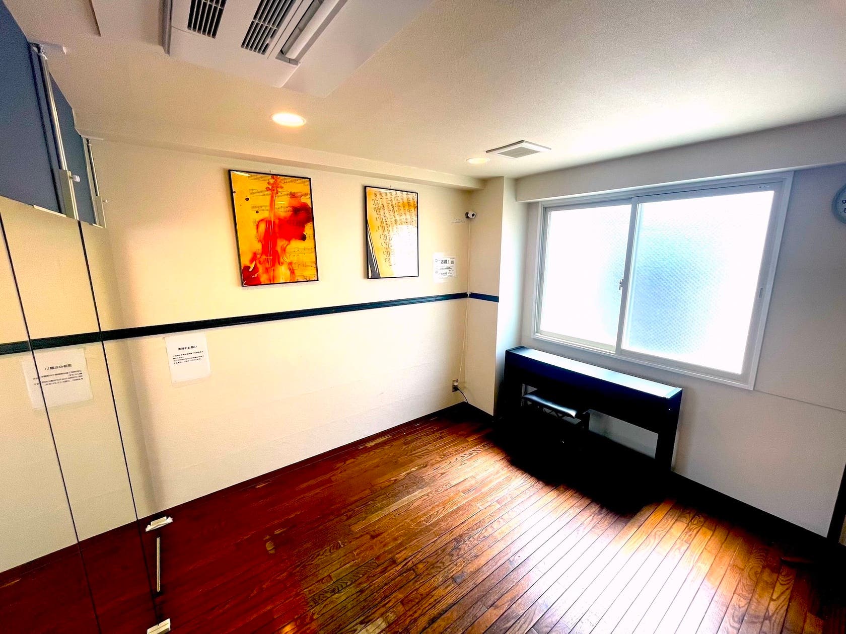 ［音楽スタジオ］青葉台駅徒歩３分｜24時間利用可能｜電子ピアノ｜スタジオディライツ青葉台Aの写真13