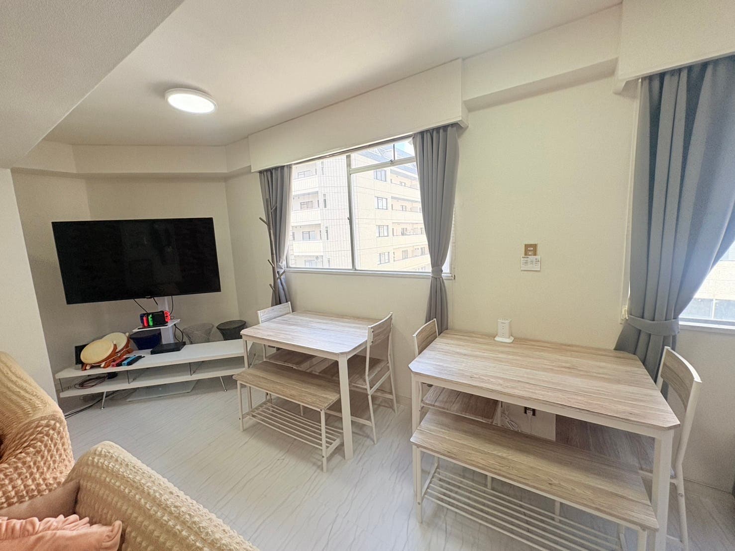 【角部屋スペース】✨新大阪駅 NEW OPEN✨角部屋/最大20名🆗/55型神クラスTV📺/女子会💖/大人気ゲーム🎮の写真6