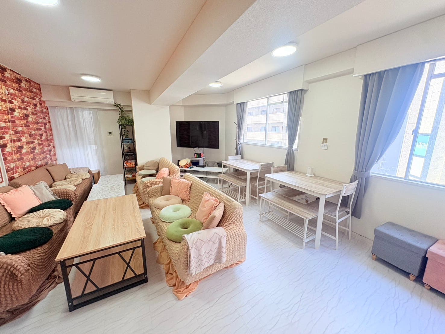 【角部屋スペース】✨新大阪駅 NEW OPEN✨角部屋/最大20名🆗/55型神クラスTV📺/女子会💖/大人気ゲーム🎮の写真17