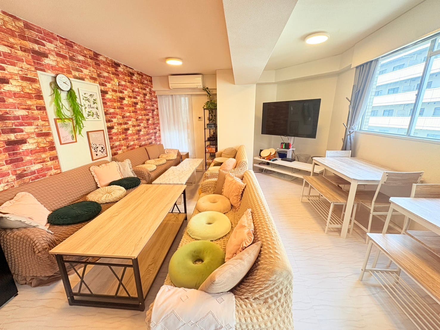 【角部屋スペース】✨新大阪駅 NEW OPEN✨角部屋/最大20名🆗/55型神クラスTV📺/女子会💖/大人気ゲーム🎮の写真3