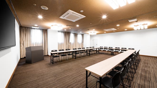 貸し会議室A・B室(全室)<<博多駅至近>>「集まる・食べる・泊まる」が全て揃ったワンストップ会議室の写真4