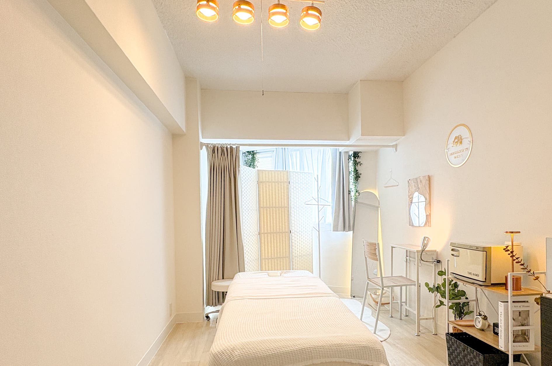 【名古屋駅５分】2026年4月OPEN｜韓国風ホワイト空間＋グリーンが映える完全個室レンタルサロン｜🛜の写真25