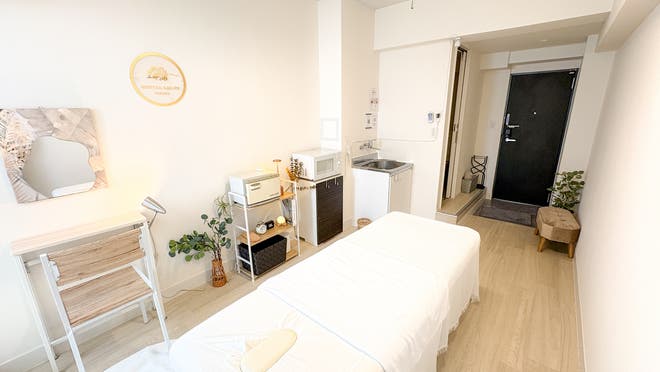 【名古屋駅5分】2026年4月OPEN|韓国風ホワイト空間+グリーンが映える完全個室レンタルサロン|🛜の写真10