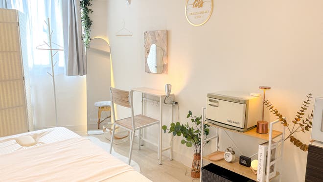 【名古屋駅5分】2026年4月OPEN|韓国風ホワイト空間+グリーンが映える完全個室レンタルサロン|🛜の写真2