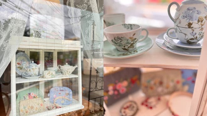 仙川駅徒歩3分 アンティーク家具に囲まれた小さなギャラリーの写真2