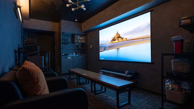 セレコレ🌳価格破壊💰最大12名🉐シアター✨プロジェクタ📽️映画🐈⬛デート💓ゲーム🎮女子会💗olivy横浜の写真11