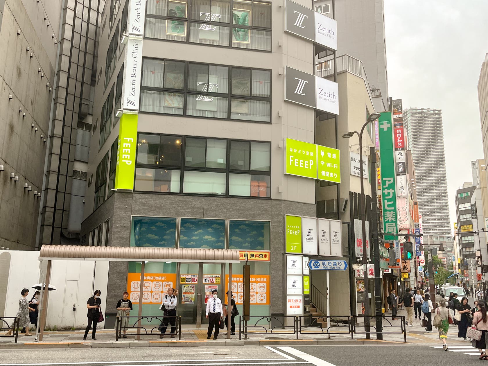 【池袋駅徒歩1分｜24時間営業｜5Sブース】高速Wi-Fi／31.5型モニター／充電／web商談・面接・MTG・テレワーク等の写真19