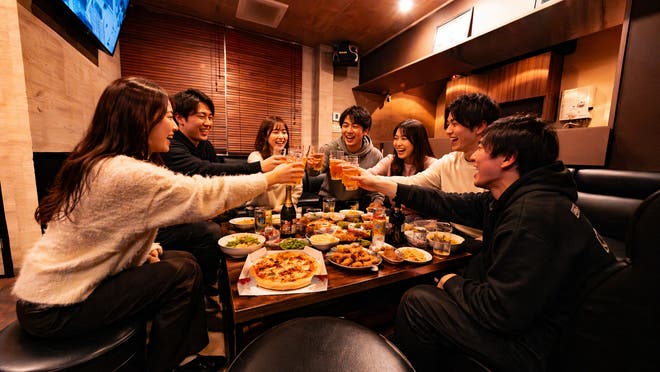 【心斎橋駅近 徒歩3分】完全個室|セルフ飲み放題980円|カラオケ無料|飲食持込OK|飲み会・パーティー・二次会・オフ会・誕生会の写真4