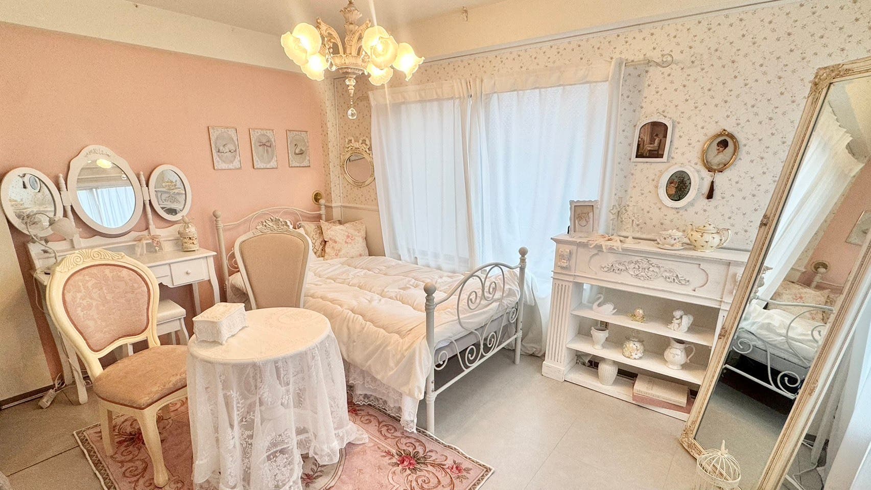 大宮駅5分｜ガーリーな可愛い空間で撮影に最適🤎写真映え抜群のフォトスタジオ🎀の写真1