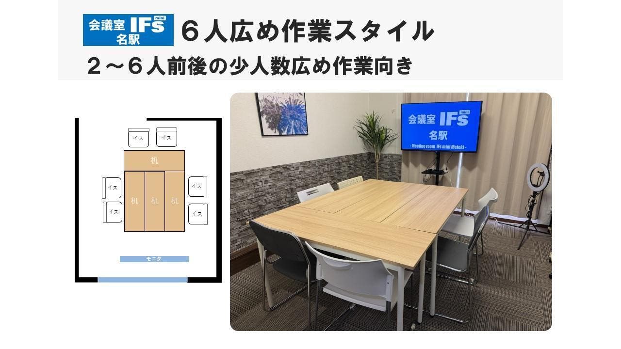 【４月２４日引継Open！】✨名古屋駅2分！✨商談・セミナー・会議👩‍🏫✨ボドゲ🃏♪の写真6