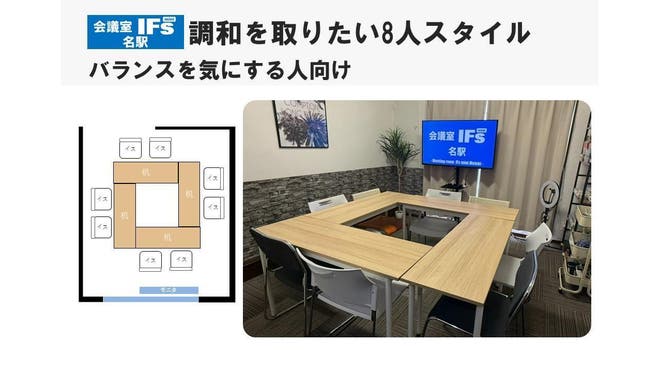 【4月24日引継Open!】✨名古屋駅2分!✨商談・セミナー・会議👩🏫✨ボドゲ🃏♪の写真8