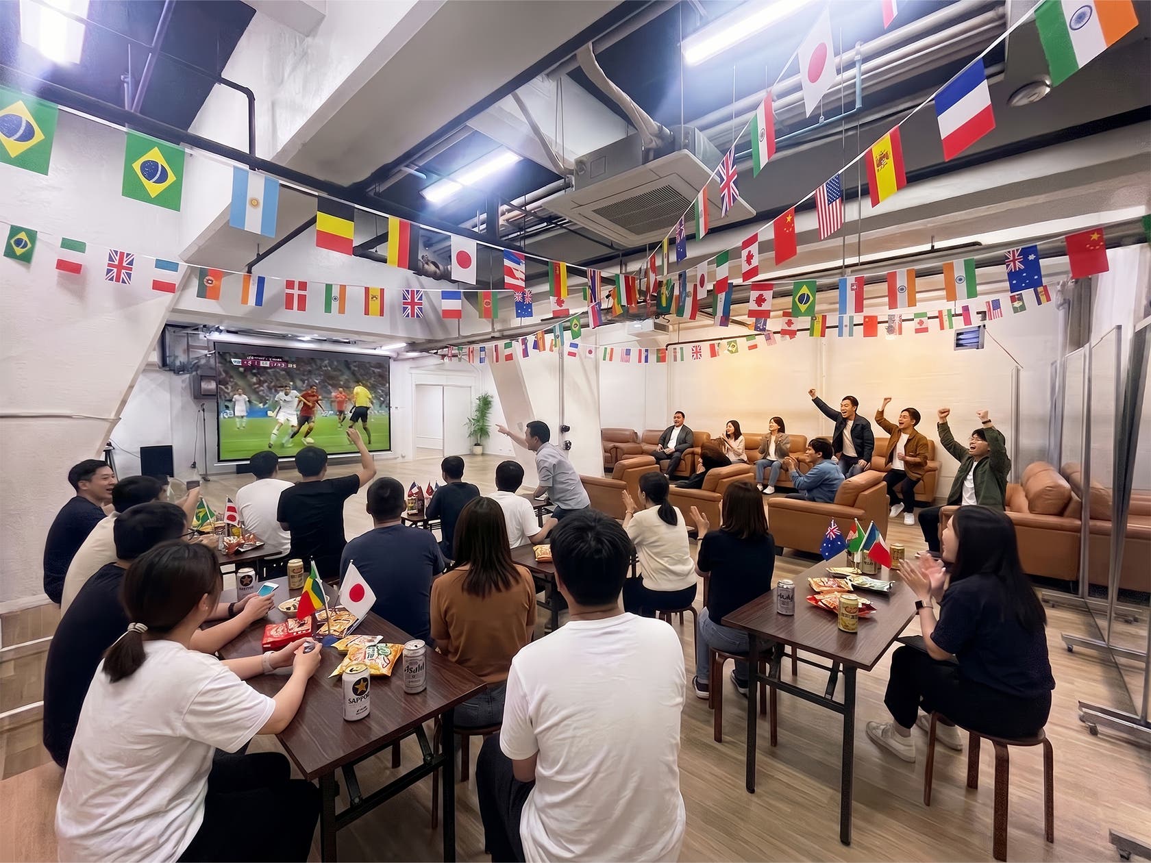 グンカン・ベース｜200㎡大型スタジオ｜卓球練習・レッスン・イベント｜音質スピーカー・プロ用音響・マイク完備｜大音量OKの写真20