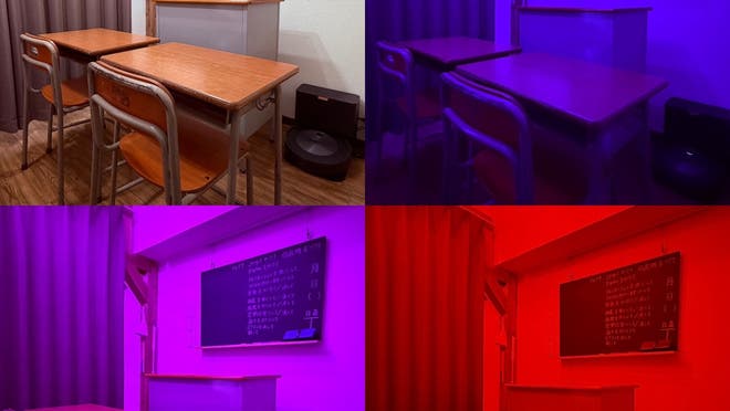 〖大須・上前津〗照明で世界が変わる完全個室|コスプレ・ポトレ・作品撮り|学校机・サイバー・白黒背景の写真10