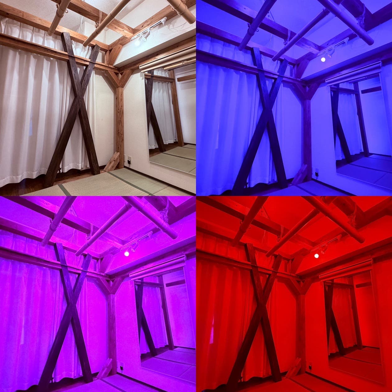 〖大須・上前津〗照明で世界が変わる完全個室｜コスプレ・ポトレ・作品撮り｜学校机・サイバー・白黒背景の写真11