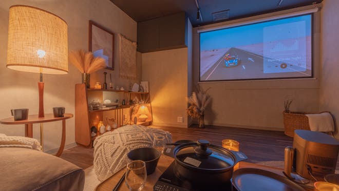 スペモ🥀デート💗プロジェクター🎥記念日🥂女子会💎映画鑑賞🎬️パーティ🥂MV撮影📸835_Atelier京都五条の写真7