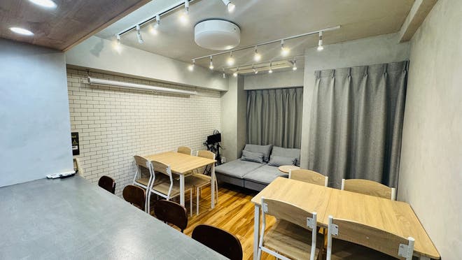 【改装】リノスペキッチン六本木俳優座🍳レンタルキッチン|料理・ホームパーティー・デート・プロジェクター・女子会/駅近・格安の写真1