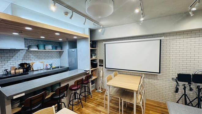 【改装】リノスペキッチン六本木俳優座🍳レンタルキッチン|料理・ホームパーティー・デート・プロジェクター・女子会/駅近・格安の写真11