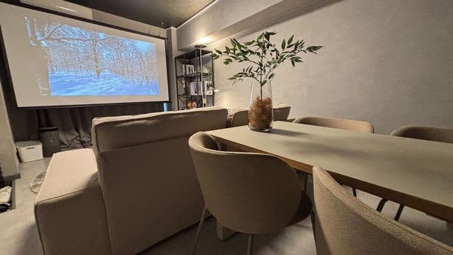 スペモ🏠駅徒歩2分🚶歓送迎会🎊おうちカラオケ🎤パーティー🥂プロジェクター🎥映画鑑賞🎬859_LIVING新宿の写真8