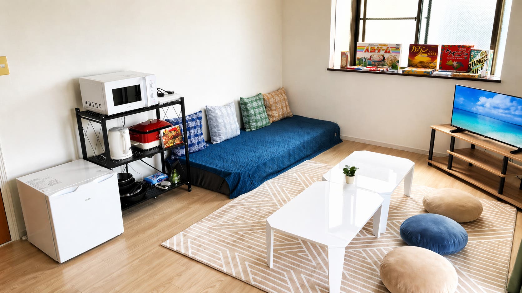 西宮北口駅徒歩4分｜高速Wi-Fi完備📶｜🎲ボードゲーム充実｜🍳BRUNO＆卓上IHあり｜🎬映画見放題スペースの写真6